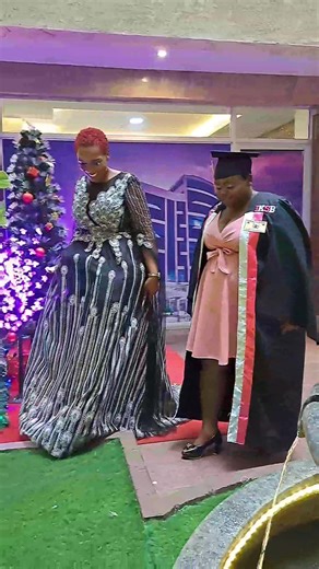 It's the international day of persons with disabilities. Trying out sign language with Nabuuma Hajara was born deaf. She is among those who graduated today at Ice Kenny School of Beauty with a certificate in bridal styling and makeup #WorldDisabilityDay #sundayvibes | Bina Babie