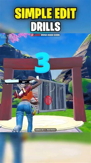 Simple Edit Fortnite Training Map! 🏃‍♂️