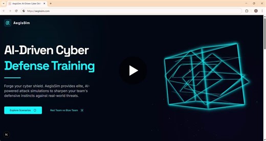 AegisSim Cyber Defense Training Simulator for Real-World Attacks | GAUTHAM B posted on the topic | LinkedIn
