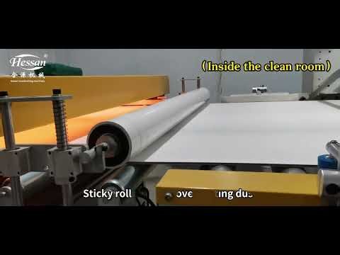 Watch How We Achieve Flawless PVC and protective film Lamination on Carbon Crystal Panels!