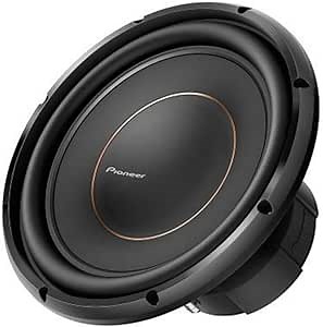 PIONEER TS-D12D4 - Powerful 12-inch Subwoofer, 2000 Watts Peak Power, Dual 4 Ohms Voice Coil for Deep Bass
