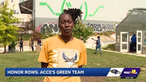 Ravens Honor Rows: Team honors ACCE's Green Team