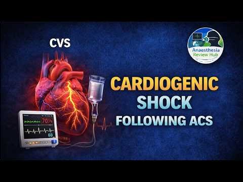 Cardiogenic Shock Following ACS | CVS | Anaesthesia Review Hub