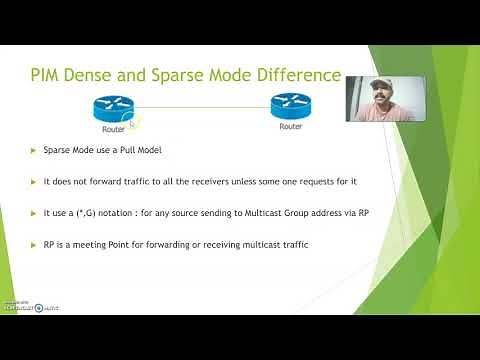 PIM SM and DM Difference