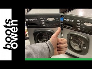 Epic washing machine repair session: Casdon Hotpoint x2