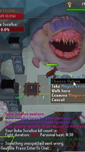 How Many Ring Rolls At Duke? | #osrs #duke #drop