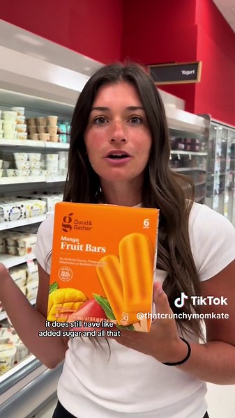 Better choice popsicles I found at target. My main concern with popsicles is that they don’t have food dyes #popsicles #summer #groceryshopping #target