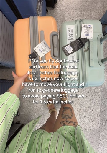 Forever thankful Ross had a tape measurer in the home section 😩 #travel #wild #luggage #struggleisreal