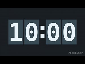 10 Minute Timer | Gentle Alarm When Time’s Up ⏱️