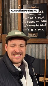 Aussie Pool Rules #australia #pool #rules | Josiah Hein