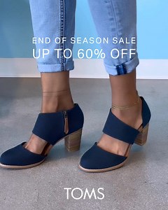 430 reactions · 14 comments | END OF SEASON CLEARANCE: 40%-60% OFF! | TOMS | Facebook