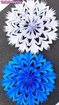 Easy Paper Snowflakes for All Ages | DIY Paper Snowflakes for Festive Decor