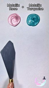 How to Mix Metallic Colors for Brilliant Shades #colormixing #colormixingmagic #colortheory #paint | Miki's Art