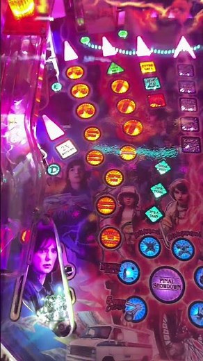 Stranger things pinball machine game found at NJ Funstop Arcade