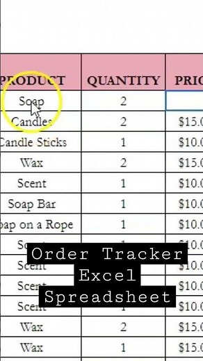 Order Tracker Excel Template Google Sheets Spreadsheet for Tracking your Business Orders