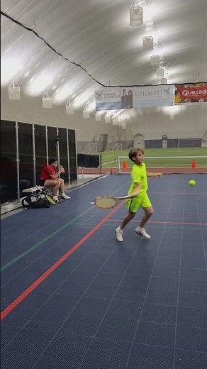 BU12 Learning the Crossover Step Into a Semi-Open Forehand #tennis