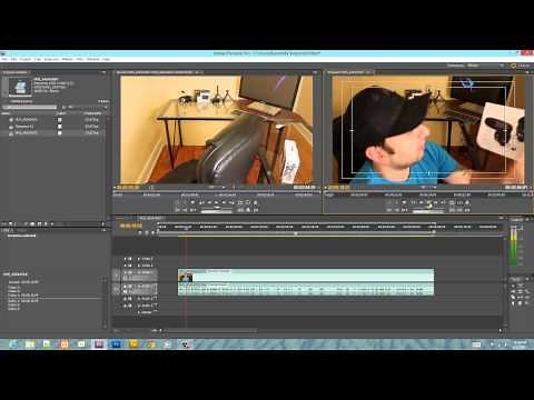 Beginner Adobe Premiere Pro CS5 Tutorial - 2 - Edit, Cut and Combine Video Clips