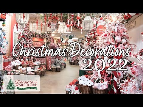 Decorator's Warehouse Christmas Store Walk Through 2022
