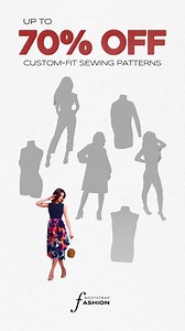 Snag up to 70% OFF all custom-fit sewing patterns and dress forms — because your body deserves designs tailored to you, not a generic size chart💃🧵 Whether you're building your own dress form, sewing that dream dress, or making pants that finally fit right — this is the moment to stock up and save BIG. 🔥 Black Friday deals are slipping away fast! https://patterns.bootstrapfashion.com Tap the link👆 and claim your must-haves before they’re gone. Perfect fit perfect price = a deal you simply can