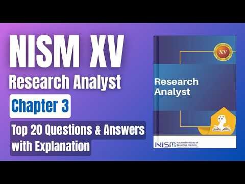 NISM Series XV Chapter 3: Terminology in Equity and Debt Markets 📚 Top 20 MCQs💯 Research Analyst