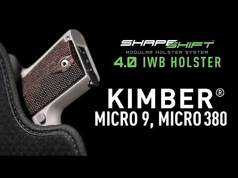 Most Comfortable Kimber Micro 9 IWB Holster | Alien Gear Holsters