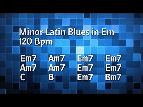 Albert King Style Latin Blues Backing Track in E Minor