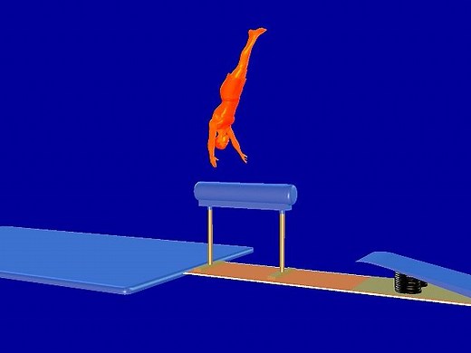 A Men's Gymnastics Vault Exercise | Britannica