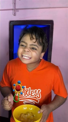 When Tillu gets Ice CUBES🧊🥶#shorts #comedy #funny #olidavines