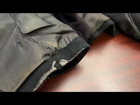Jacket repair - PART 1 - Taking the lining out