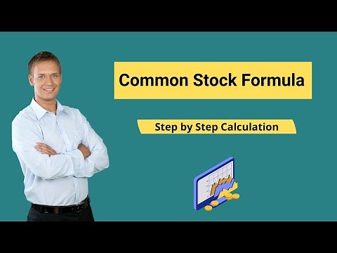Common Stock Formula (Example) | How to Calculate Common Stock?