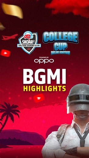 Perfect sprays, clutch revives, and last-zone chaos. 🔥🍗 This week’s BGMI highlights from the SKOAR College Cup powered by @oppoindia captured smart rotations, confident gunfights, and campus squads holding their nerve when it mattered most. When the circle closes in, only skill survives. 🎮⚔️ #SKOARCollegeCup #BGMI #BGMIIndia #CollegeEsports #EsportsIndia #CampusGaming #BGMIEsports #CollegeGamingLeague #DigitXSKOAR #CampusBattles #GamersUnite | Digit