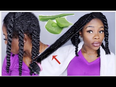 3 WAYS TO USE ALOE VERA FOR EXTREME HAIR GROWTH | MOISTURIZE, DETANGLE, PRE-POO
