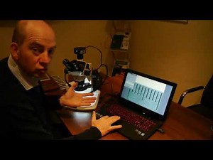 Calibration of microscope using iWorks image capture and measure