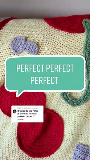 Questioning the Spelling of 'Perfect' while Crocheting