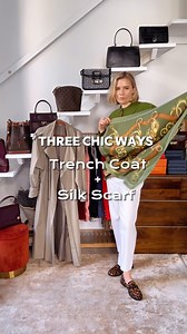 Vintage Hermès scarves: timeless luxury, instant sophistication ✨ Which way would you prefer to wear a scarf? | Poetro