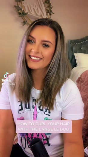 how to curl your hair with the lange le duo ✨💋 #haircurling #tutorial #howtocurl #haircurlingtutorial #howto #fyp #foryoupage