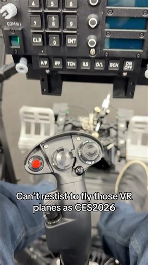 #ces2026 #vr #setup #flight #simulator