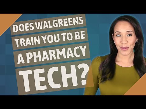 Does Walgreens train you to be a pharmacy tech?