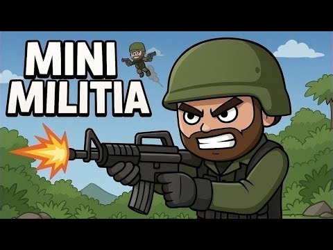 Mini Militia Live Stream || Mini Militia Live Custom Room