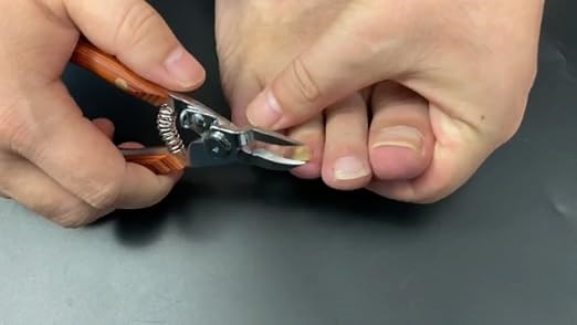 How to trim thick toenails with BEZOX toenail clipper & file