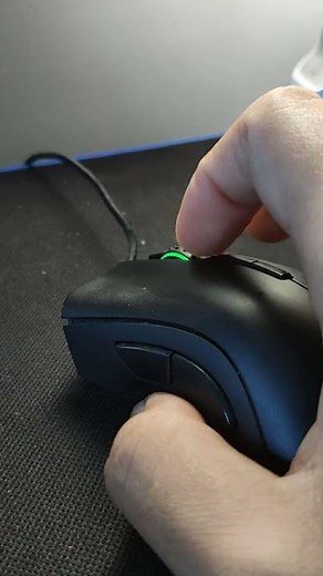 Quick easy fix squeaky Razer Deathadder Elite gaming mouse wheel no tools free