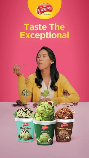 ✨ Introducing Magnolia’s NEW ice cream range! ✨ Indulge in Hazelnut Choco, Matcha, and Minty Choco – each scoop crafted to excite your taste buds with rich, unforgettable flavours. 🍫🍵🌿 One bite and you’ll know why we say… Taste the Exceptional. #MagnoliaIceCreamMY #TasteTheExceptional #HazelnutChoco #Matcha #MintyChoco #NewProductAlert | Magnolia Ice Cream