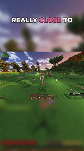 this seed was doing too much #minecraft #shorts #moddedminecraft