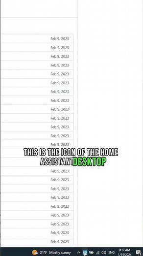 Home Assistant Desktop App install and settings