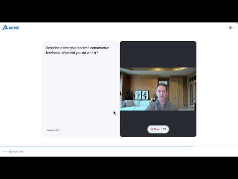Candidate Tutorial: How to Do a One-Way Video Interview on Spark Hire