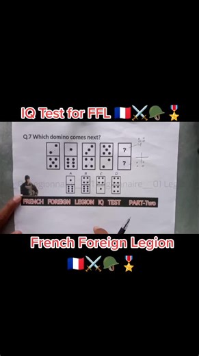 French Foreign Legion IQ Test Preparation and Military Questions