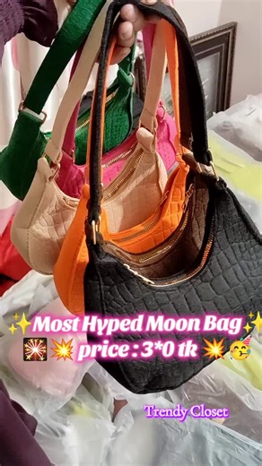Discover the Most Hyped Moon Bag at Trendy Closet