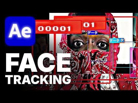 INSANE DATA SURVEILLANCE FACE TRACKING EFFECT - After Effects Tutorial