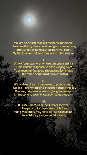 Exploring the Themes of Percy Shelley's Mutability