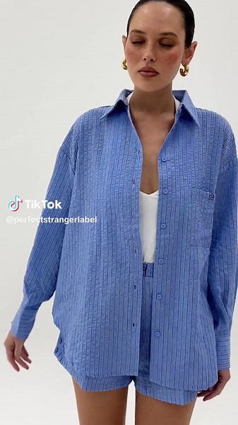 Azure Blue Outfit Ideas | Perfect Stranger Clothing Collection